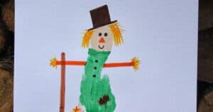 20 Easy Scarecrow Crafts for Kids - Prudent Penny Pincher