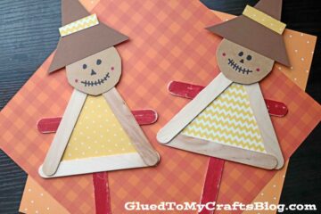 20 Easy Scarecrow Crafts for Kids - Prudent Penny Pincher