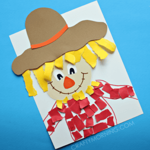 20 Easy Scarecrow Crafts for Kids - Prudent Penny Pincher