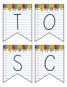 Free Printable Back to School Banner Decoration - Prudent Penny Pincher