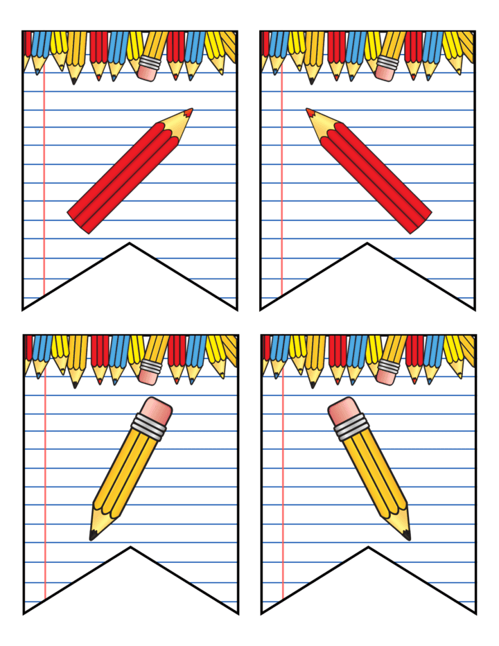 Free Printable Back to School Banner Decoration - Prudent Penny Pincher