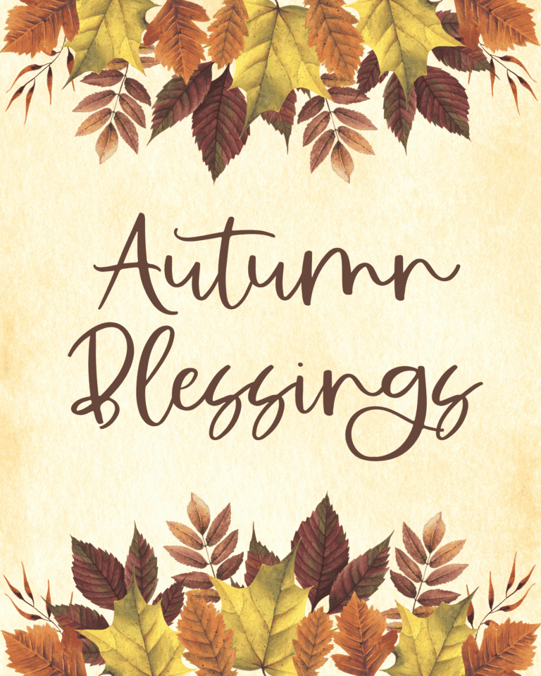 30 Free Fall Printables for Fall Decorating - Prudent Penny Pincher