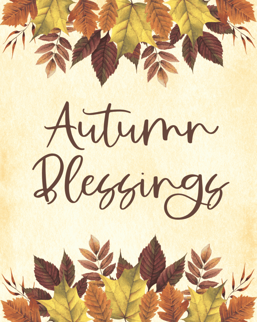 30 Free Fall Printables for Fall Decorating - Prudent Penny Pincher