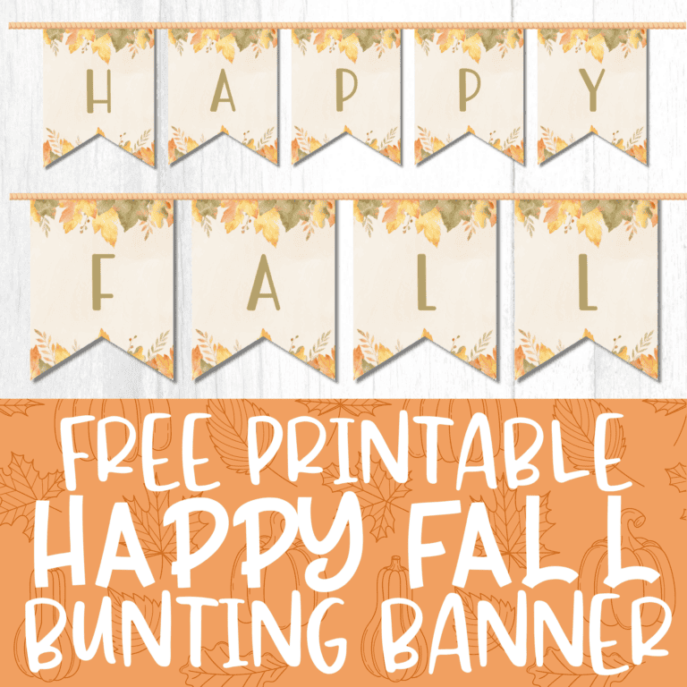 30 DIY Fall Garlands and Banners - Prudent Penny Pincher