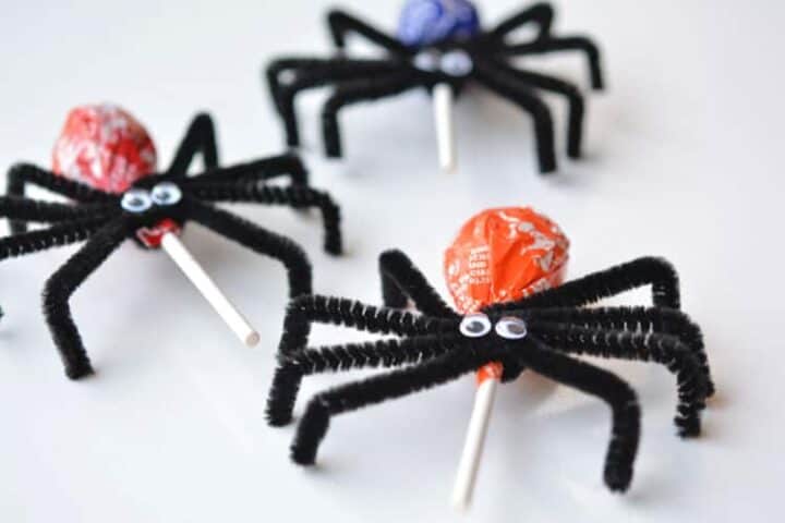 25 Fun Halloween Spider Crafts for Kids - Prudent Penny Pincher