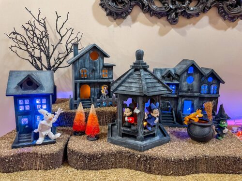 20 Best Halloween Village Display Ideas - Prudent Penny Pincher