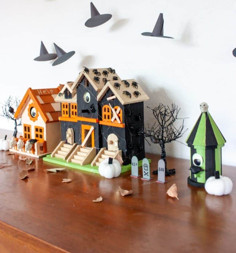 20 Best Halloween Village Display Ideas - Prudent Penny Pincher