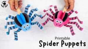 25 Fun Halloween Spider Crafts for Kids - Prudent Penny Pincher
