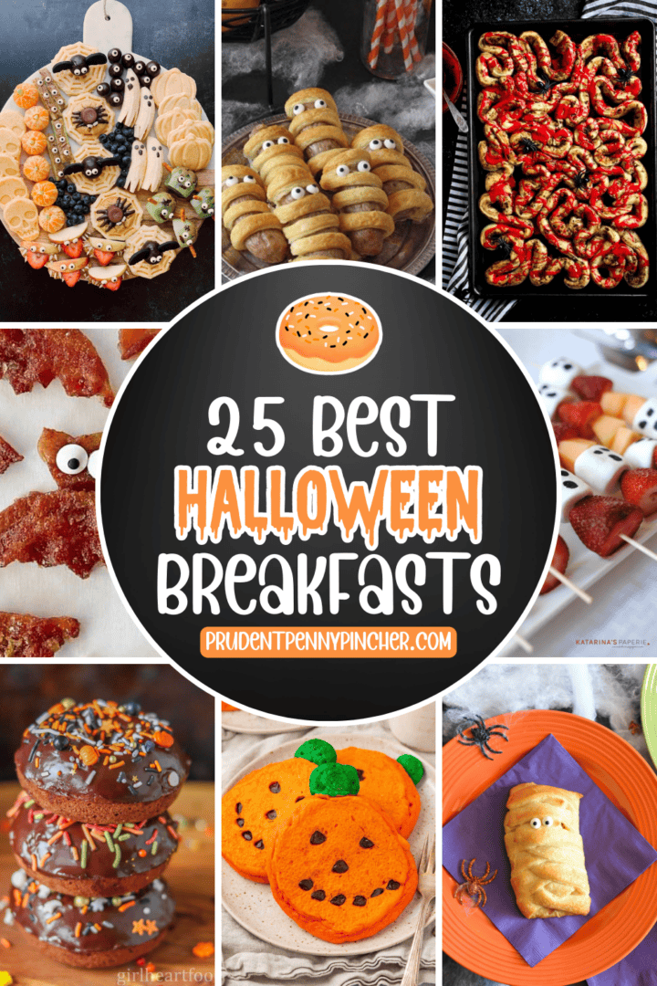 25 Easy Halloween Breakfast Ideas - Prudent Penny Pincher