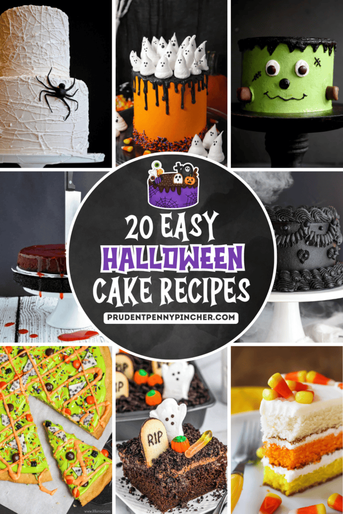 20 Best Halloween Cake Ideas - Prudent Penny Pincher