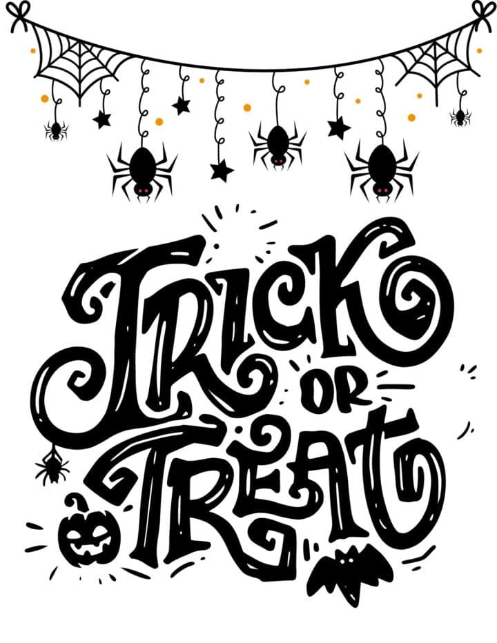 Free Printable Halloween Candy Signs - Prudent Penny Pincher