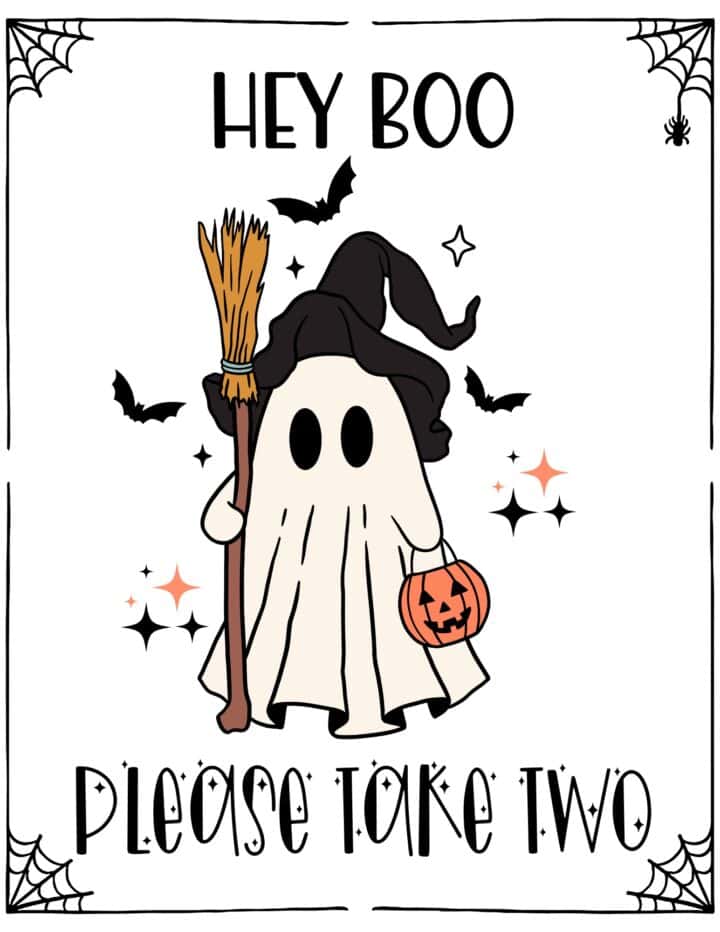 Free Printable Halloween Candy Signs - Prudent Penny Pincher