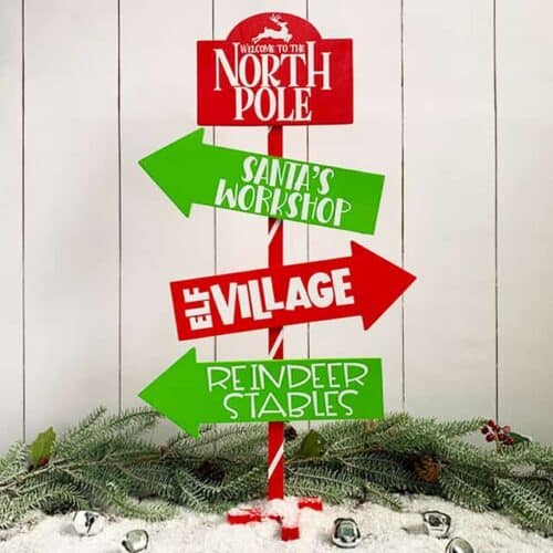 25 Best DIY Christmas Signs - Prudent Penny Pincher