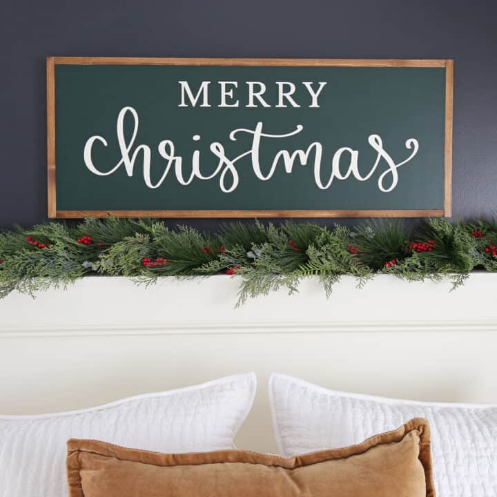 25 Best DIY Christmas Signs - Prudent Penny Pincher