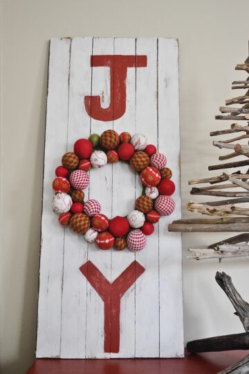 25 Best DIY Christmas Signs - Prudent Penny Pincher