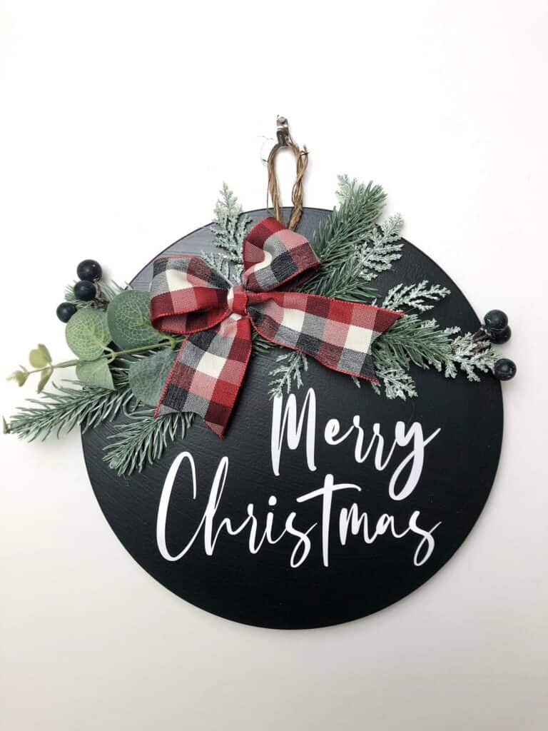 25 Best DIY Christmas Signs - Prudent Penny Pincher