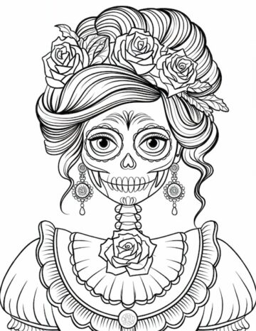25 Free Printable Zombie Coloring Pages - Prudent Penny Pincher