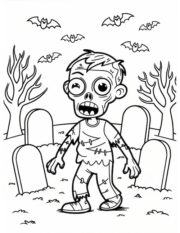 25 Free Printable Zombie Coloring Pages - Prudent Penny Pincher