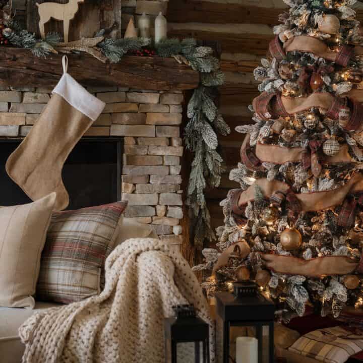 20 Festive Christmas Living Room Decor Ideas - Prudent Penny Pincher