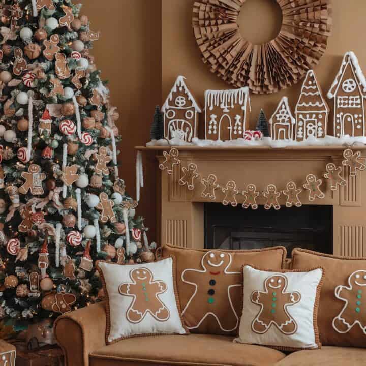 20 Festive Christmas Living Room Decor Ideas - Prudent Penny Pincher