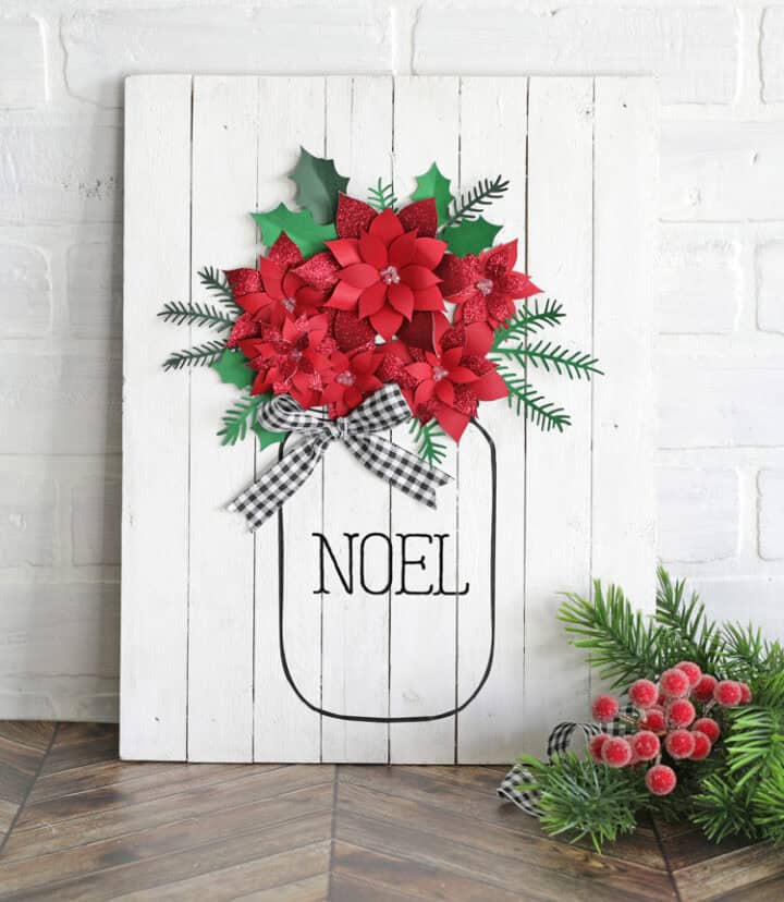 25 Best DIY Christmas Signs - Prudent Penny Pincher