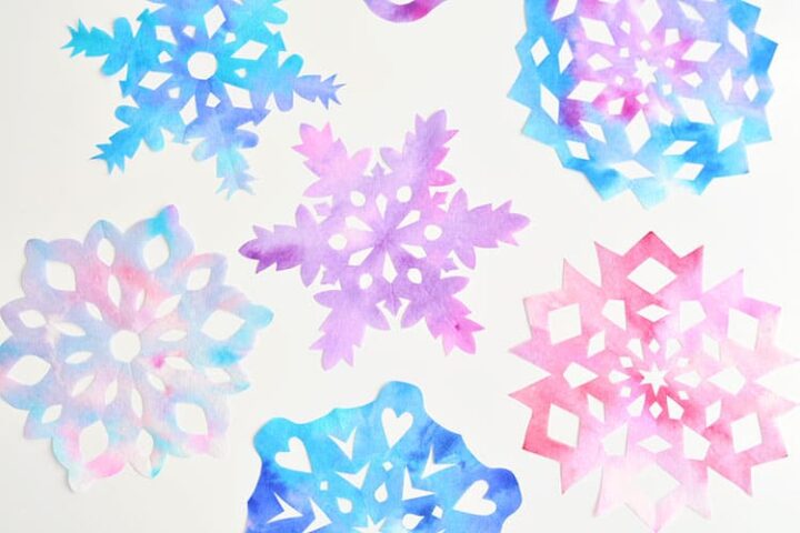 25 Best Snowflake Crafts for Kids - Prudent Penny Pincher