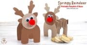 25 Best Reindeer Crafts for Kids - Prudent Penny Pincher