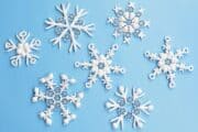 25 Best Snowflake Crafts for Kids - Prudent Penny Pincher