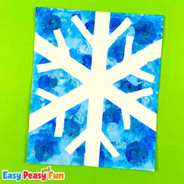 25 Best Snowflake Crafts for Kids - Prudent Penny Pincher
