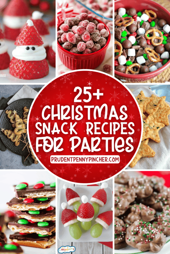 25 Best Christmas Snacks for Parties - Prudent Penny Pincher