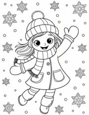 35 Free Printable Snowflake Coloring Pages for Kids - Prudent Penny Pincher