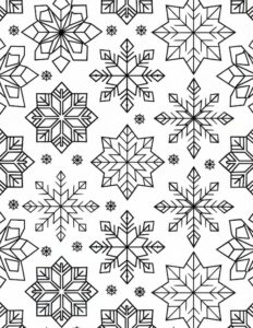 35 Free Printable Snowflake Coloring Pages for Kids - Prudent Penny Pincher