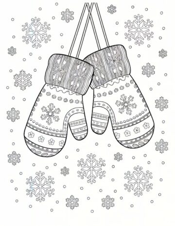 35 Free Printable Snowflake Coloring Pages for Kids - Prudent Penny Pincher