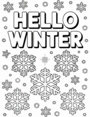 35 Free Printable Snowflake Coloring Pages for Kids - Prudent Penny Pincher