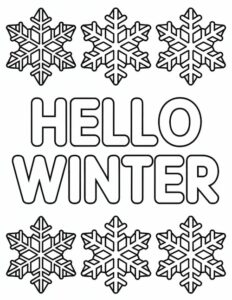 35 Free Printable Snowflake Coloring Pages for Kids - Prudent Penny Pincher
