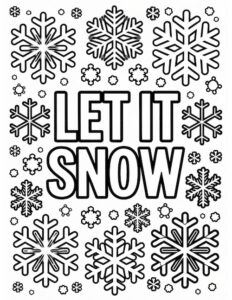 35 Free Printable Snowflake Coloring Pages for Kids - Prudent Penny Pincher
