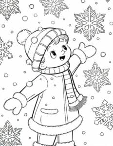 35 Free Printable Snowflake Coloring Pages for Kids - Prudent Penny Pincher