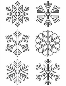 35 Free Printable Snowflake Coloring Pages for Kids - Prudent Penny Pincher