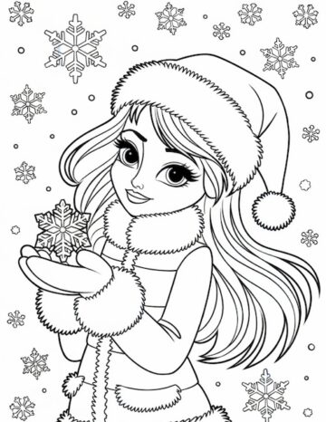 35 Free Printable Snowflake Coloring Pages for Kids - Prudent Penny Pincher