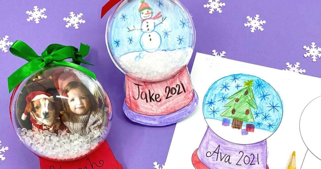 20 Best Christmas Ornament Crafts for Kids - Prudent Penny Pincher