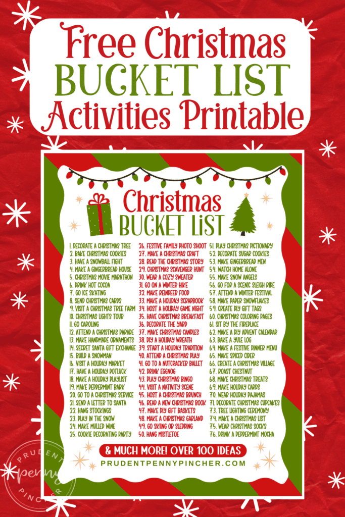 The Ultimate Christmas Bucket List: 100 Fun Activities for All Ages ...