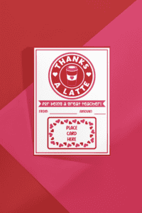 Free Printable Teacher Valentine Gift Card Holders - Prudent Penny Pincher