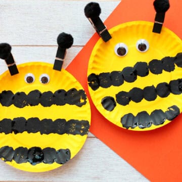 20 Fun and Easy Bee Crafts for Kids - Prudent Penny Pincher