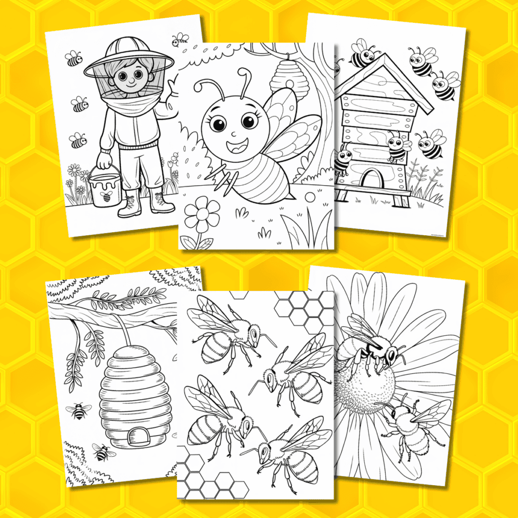 20 Fun and Easy Bee Crafts for Kids - Prudent Penny Pincher