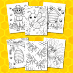 20 Fun and Easy Bee Crafts for Kids - Prudent Penny Pincher