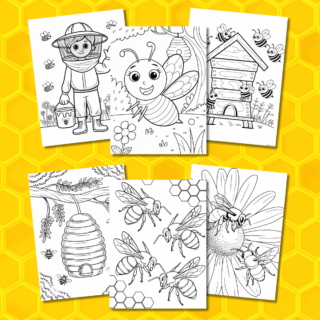 20 Fun and Easy Bee Crafts for Kids - Prudent Penny Pincher