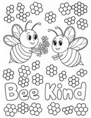 25 Free Printable Bee Coloring Pages for Kids - Prudent Penny Pincher