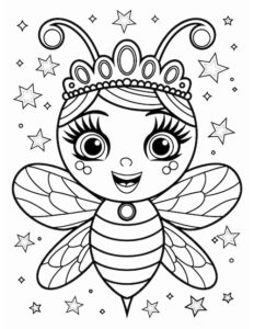 25 Free Printable Bee Coloring Pages for Kids - Prudent Penny Pincher