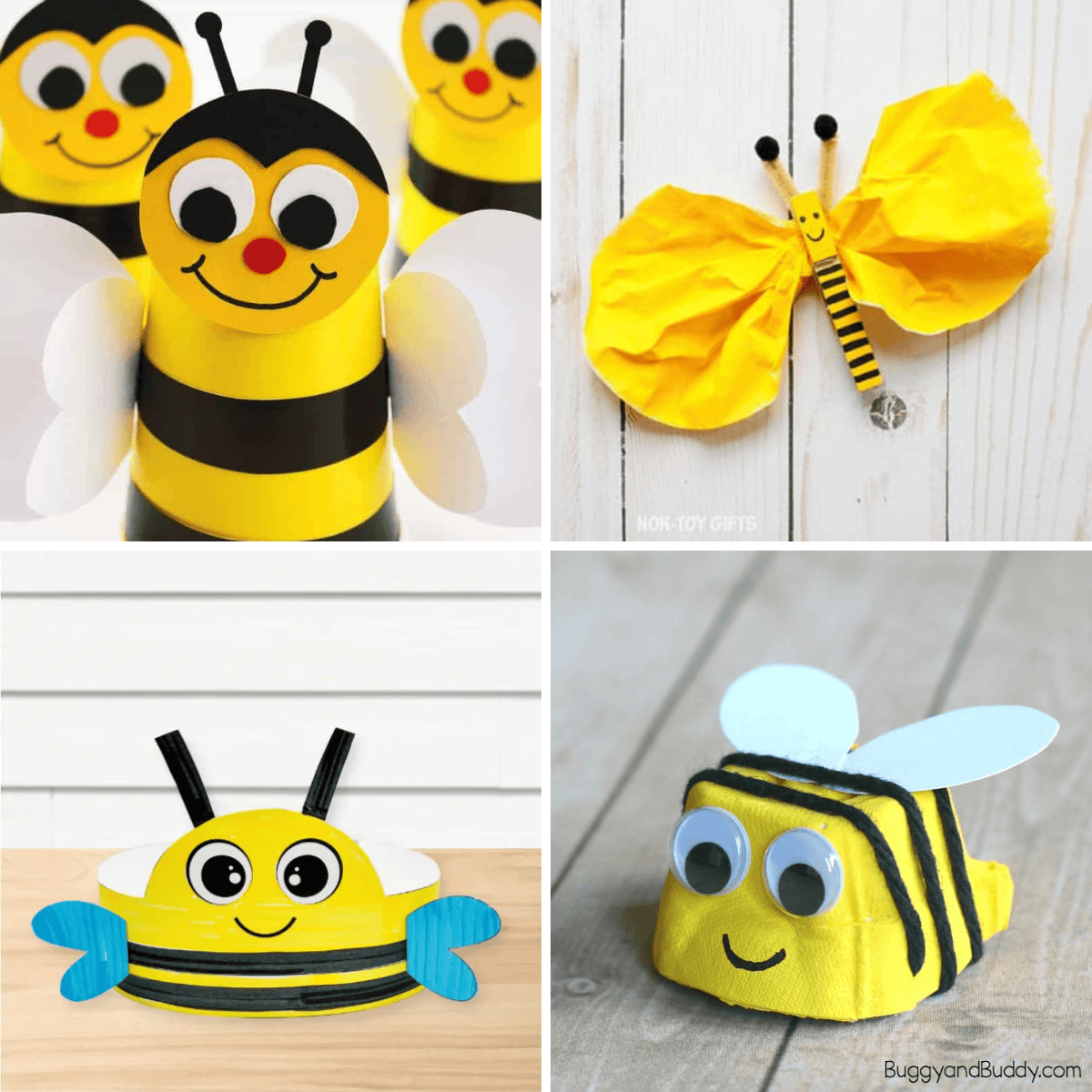 20 Fun and Easy Bee Crafts for Kids - Prudent Penny Pincher