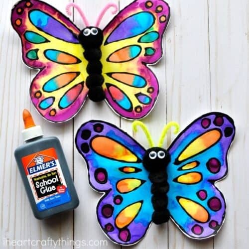 25 Fun and Easy Butterfly Crafts for Kids - Prudent Penny Pincher